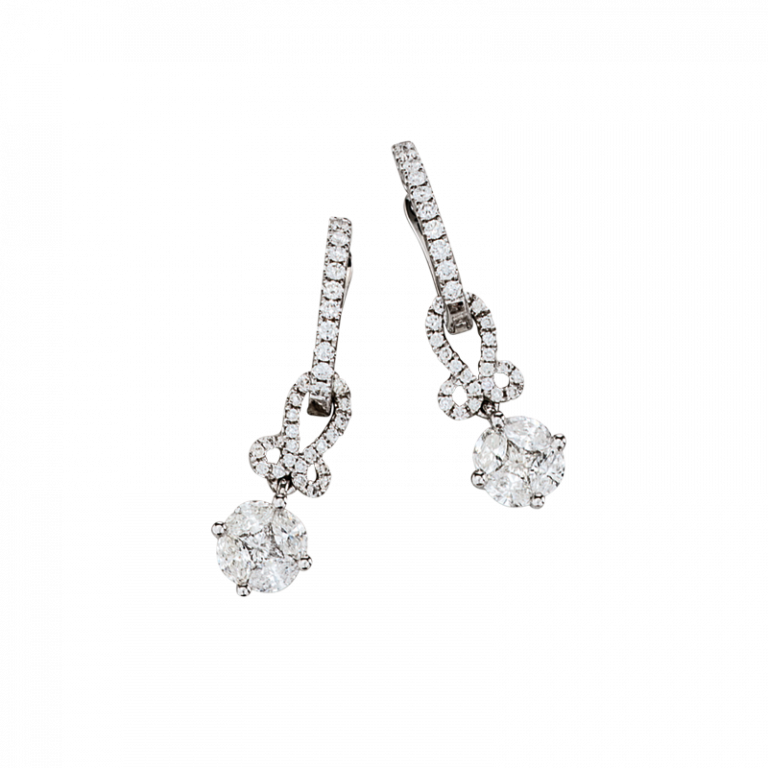 Fancy Diamond Earrings - Fischer's Jewellers
